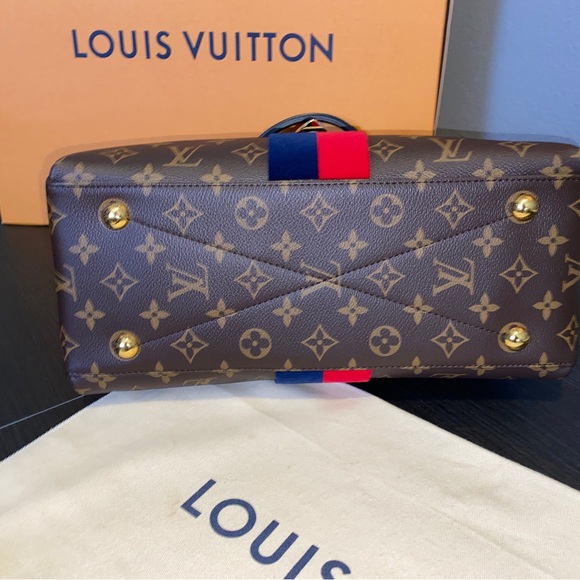 Louis Vuitton | Bags | Georges Mm Monogram Mari Ceris M43778 Redblue ...